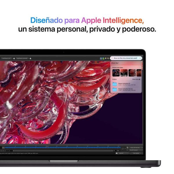 MacBook Pro de 16 pulgadas: Chip M4 Max de Apple con CPU de 14 núcleos y GPU de 32 núcleos, 1 TB ...
